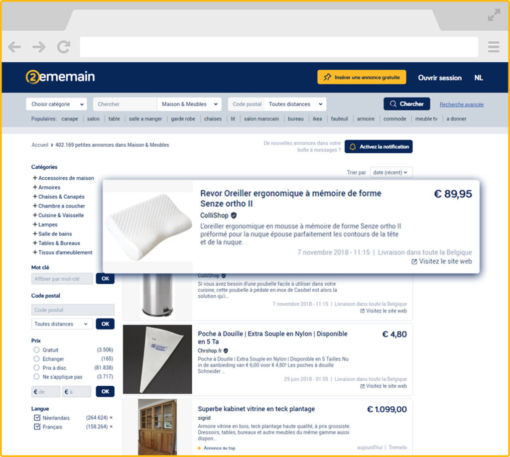 Démarrer avec 2ememain.be Admarkt | 2ememain.be Professionnel ...